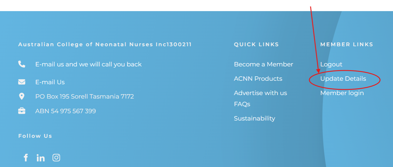 ACNN - Membership Fees
